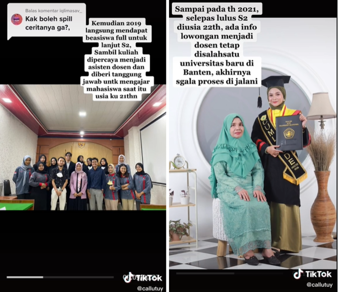 Wanita Ini Diangkat Jadi Kaprodi di Usia 24 Tahun, Banjir Pujian | merdeka.com