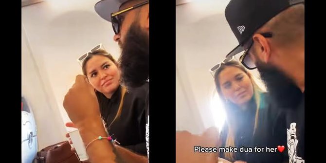 3 Jam Ngobrol sama Muslim saat Terbang, Bule Cantik ini Masuk Islam di ...