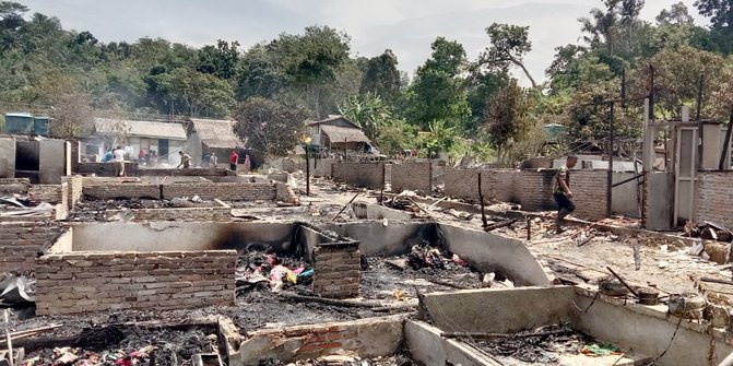34 Rumah di Langkat Hangus Terbakar, Diduga Dipicu Korsleting | merdeka.com