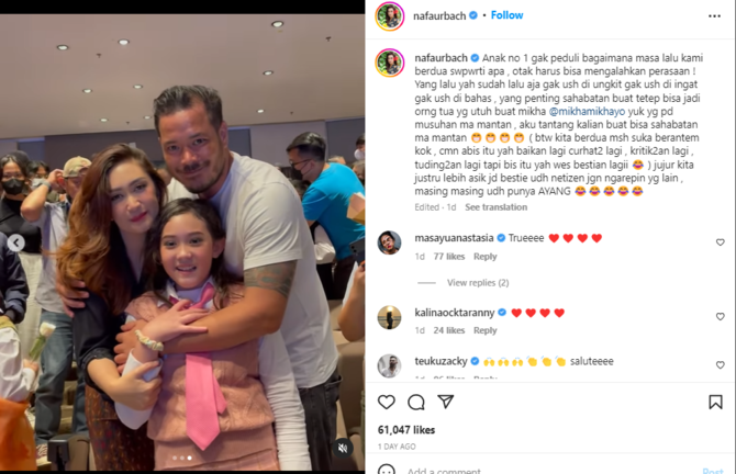 Nafa Urbach Sebut Tak Akan Rujuk Kembali dengan Zack Lee, Ini Alasannya | merdeka.com