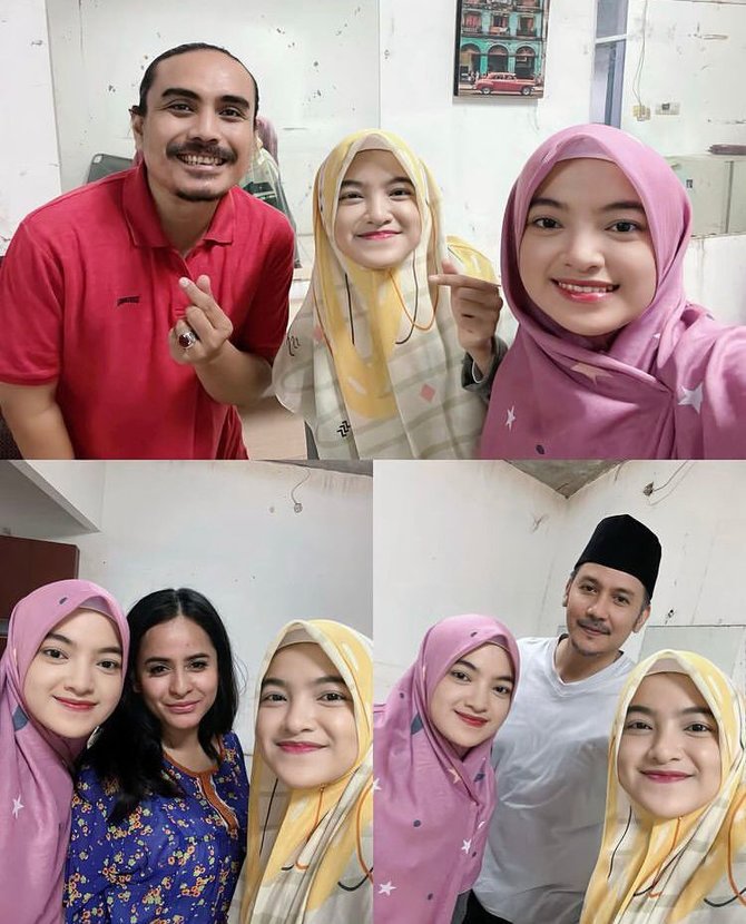 Main di Pintu Berkah, Intip Potret Si Kembar Rena dan Reni yang Cantik ...