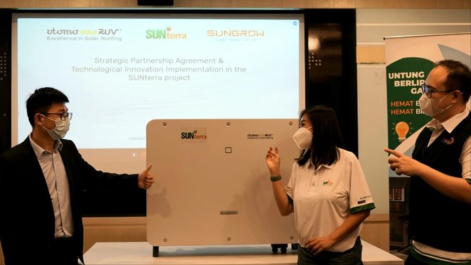 SUNterra Collab dengan Sungrow & Utomo SolaRUV Hadirkan Teknologi ...