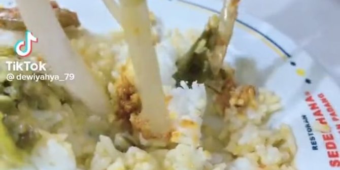 Viral Wanita Makan Nasi Padang dengan Kuku Super Panjang, Bikin Warganet Ngeri | merdeka.com