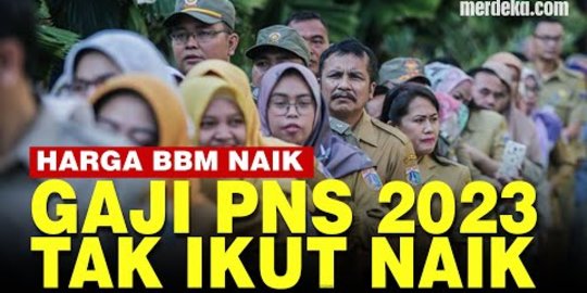VIDEO: Pemerintah Tak Berencana Naikkan Gaji PNS di 2023 Meski Ada Kenaikan Harga BBM | merdeka.com
