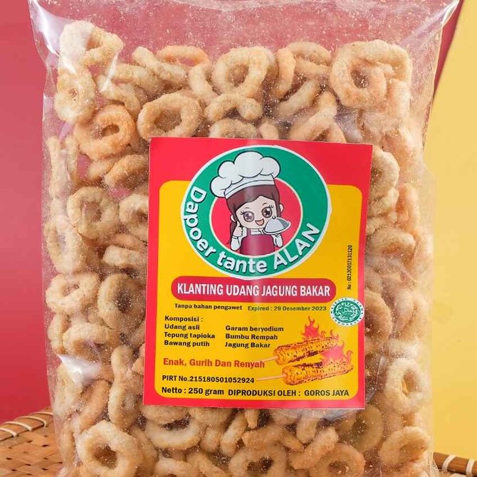 Gurih dan Renyah, 3 Macam Rasa Klanting Udang Ini Manjakan Lidah Warga ...