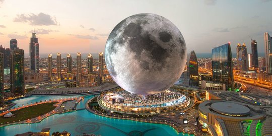 Tidak Perlu Jauh-Jauh ke Luar Angkasa, Dubai akan Bangun Bulan di Bumi ...