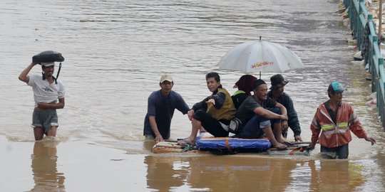 BPBD DKI Klaim Seluruh Banjir di Jakarta Sudah Surut | merdeka.com