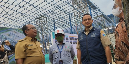 Anies Bicara Manajemen Pengendalian, Klaim Banjir Jakarta Surut Dalam ...