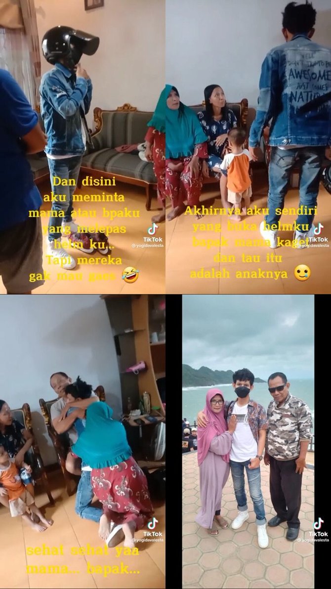 Menyamar Jadi Driver Ojol Antar Pesanan COD ke Orang Tua, Aksi Pria Ini ...