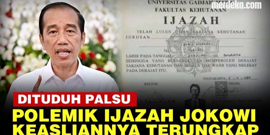VIDEO: Fakta Ijazah Jokowi, Dituduh Palsu Dibantah UGM Sebut Asli ... VIDEO: Fakta Ijazah Jokowi, Dituduh Palsu Dibantah UGM Sebut Asli ...