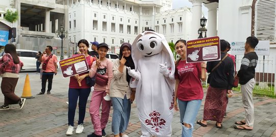 Gaungkan Piala Dunia 2022, La'eeb si Maskot Hadir di 11 Kota | merdeka.com