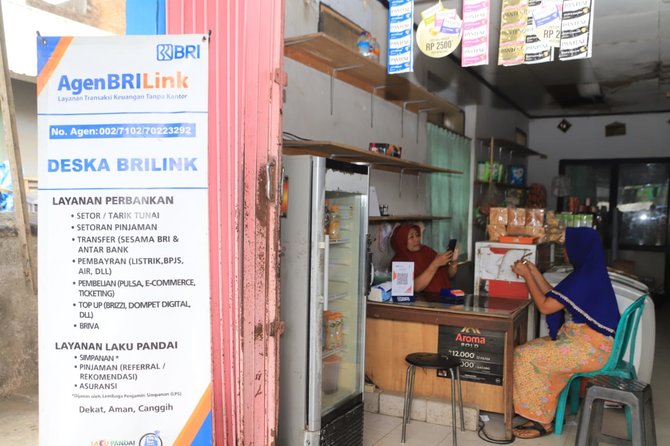 Dalam 8 Bulan Volume Transaksi Agen BRILink Capai Rp855 Triliun ...
