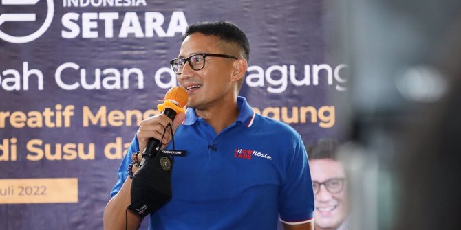 Sandiaga Dorong Milenial Malang Raya jadi Entrepreneur Demi Bangkitkan Ekonomi | merdeka.com