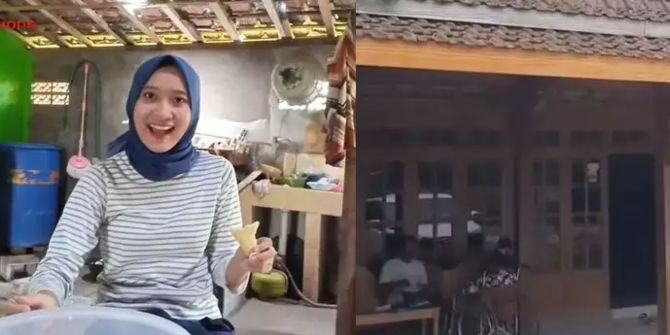 Tradisional dengan Dinding Kayu, Intip Potret Rumah Yeni Inka di Kampung Halaman | merdeka.com