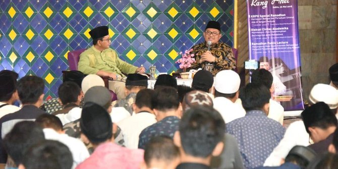 Aher Klaim Chemistry dengan Anies Capai 99,9 Persen | merdeka.com Aher Klaim Chemistry dengan Anies Capai 99,9 Persen | merdeka.com