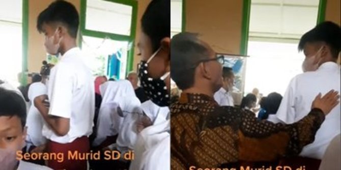 Bikin Tercengang, Bocah SD di Siantar Tingginya Hampir 2 Meter, Cita-Cita Jadi TNI | merdeka.com