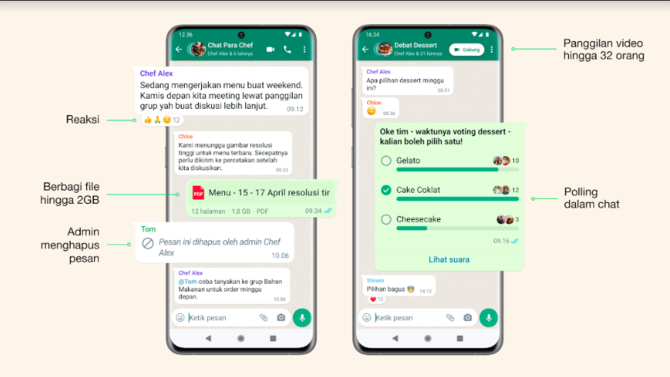 Fitur Komunitas Milik WhatsApp Diperkenalkan, Keunggulannya? | merdeka.com