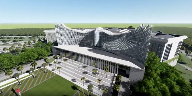 Pembangunan Konstruksi Gedung Setneg di Ibu Kota Baru Dimulai Tahun Ini | merdeka.com