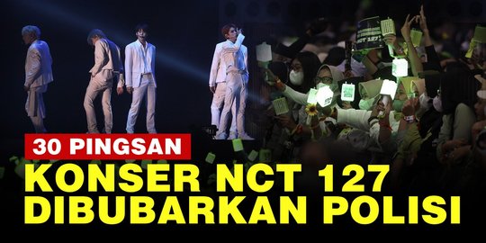 VIDEO: 30 Penonton Pingsan, Polisi Hentikan Konser NCT 127 Hari Pertama | merdeka.com