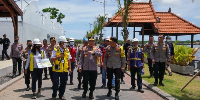 Kapolri Cek Pengamanan KTT G20, Pintu Masuk Bali Dikepung CCTV | merdeka.com