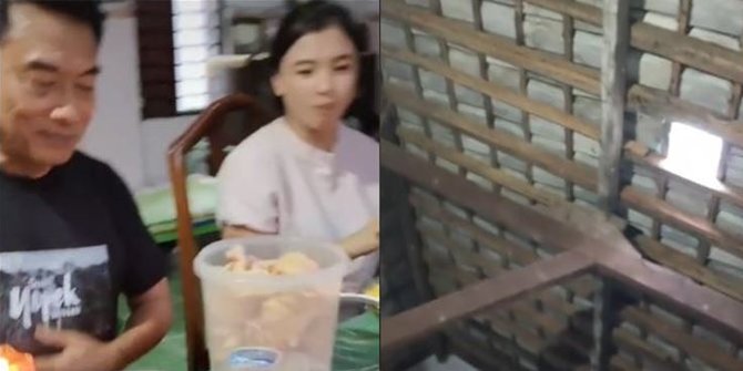 Makan Bersama Keluarga, Rumah Sederhana Moeldoko Tanpa Plafon Jadi Sorotan | merdeka.com