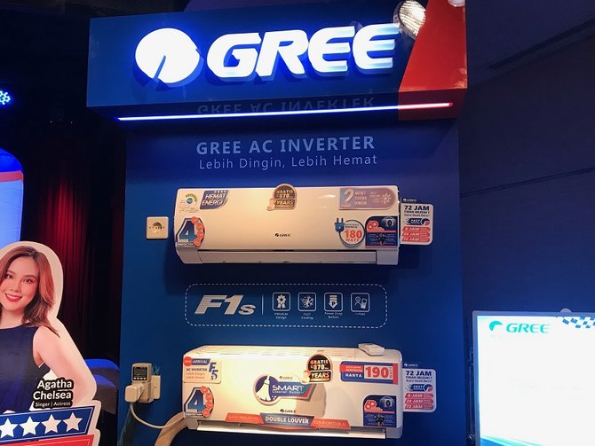 Perkenalkan Produk AC Gree Terbaru F5s, Ini Fitur Unggulannya selain Hemat Listrik