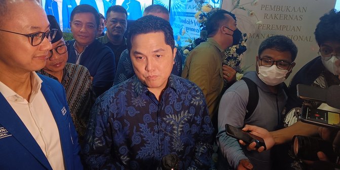 Erick Thohir Siap Mendampingi dan Mengawal Perjuangan PAN | merdeka.com