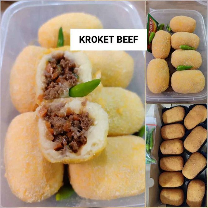 Enaknya Nampol, Kroket Beef Ini Bisa Bikin Ketagihan Saat Dimakan ...