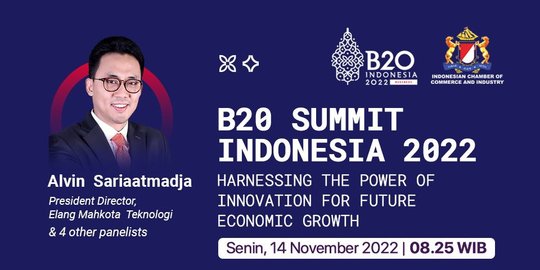 Saksikan Live Streaming KTT B20 di Vidio, Ini Linknya | merdeka.com