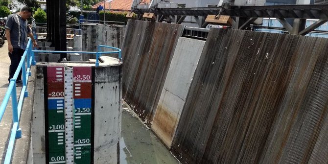 Pintu Air Pasar Ikan Siaga 2 | merdeka.com Pintu Air Pasar Ikan Siaga 2 | merdeka.com