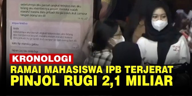 Ada Unsur Penipuan, Ratusan Mahasiswa IPB Korban Investasi Bodong akan Dibantu Kampus | merdeka.com