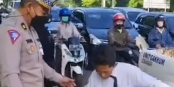 Pelajar Ini Viral Marah-Marah karena Ditilang Polisi, Begini Nasibnya Kini | merdeka.com