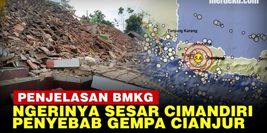 Video Mengenal Sesar Cimandiri Diungkap Bmkg Penyebab Gempa Darat Di
