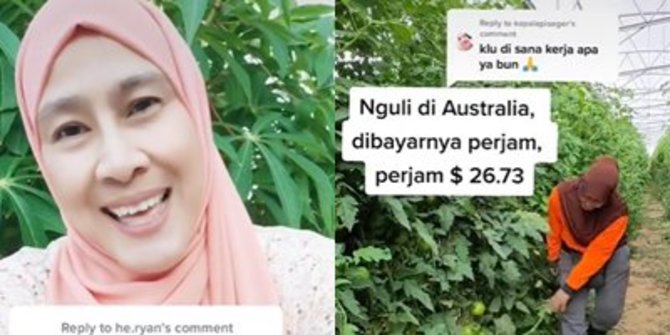 Wanita Asal RI Nguli di Australia, jadi Buruh Kasar Ternyata Gajinya Luar Biasa | merdeka.com