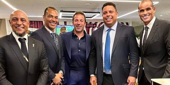 Kumpul Bareng Pemain Brasil saat Juara Piala Dunia 2002, Nyelip Satu ...