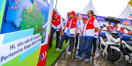 Jelang Nataru, Dirut Pertamina Patra Niaga Tinjau Kesiapan Layanan di Tol Trans-Jawa