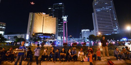 19 Jalan Menuju Sudirman-Thamrin akan Ditutup pada Malam Tahun Baru, Ini Daftarnya | merdeka.com