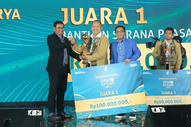 Lewat Nugraha Karya Desa Brilian 2022, BRI Apresiasi Desa Penggerak Ekonomi | merdeka.com
