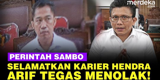 VIDEO: Keberanian Arif Rachman Tolak Skenario Sambo Selamatkan Karier Hendra | merdeka.com