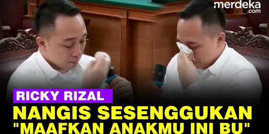 VIDEO: Ricky Rizal Sesenggukan Ingat Pesan Ibu, Tempat Bergantung Hanya ...