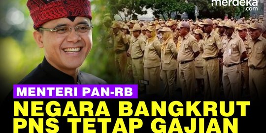 VIDEO: Enaknya Hidup PNS, Gaji Tinggi Meski Negara Lagi Bangkrut | merdeka.com