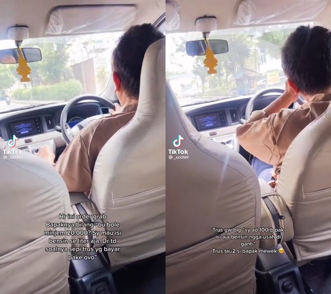 Viral Ojol Pinjam Rp20 Ribu ke Penumpang, Kisah di Baliknya Bikin Haru