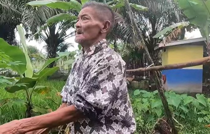 Kisah Mbah Turip, Transmigran Asal Batang Hidup Sederhana hingga Tua di ...