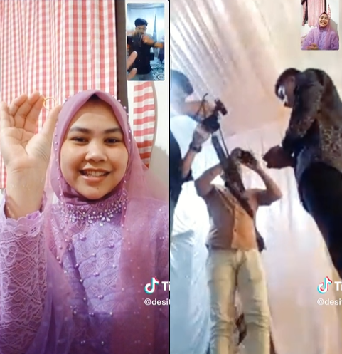 Viral Pasangan Lakukan Lamaran Online Indonesia-Taiwan, Banjir Pujian | merdeka.com