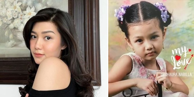Intip Potret Gemas Masa Kecil Shaura Nabilla, Pemeran Farah di Tajwid ...