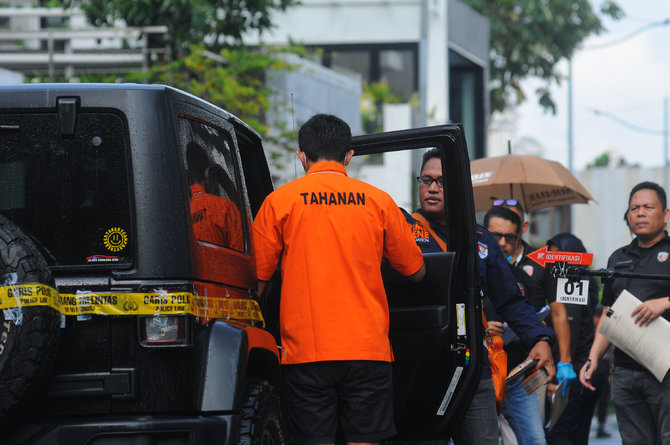 Beda Kelas Mario Dandy & Shane Lukas saat Rekonstruksi Penganiayaan ...