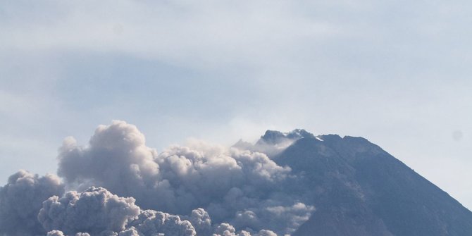 Gunung Merapi Erupsi, Begini Kondisi Jalur Evakuasi Warga | merdeka.com