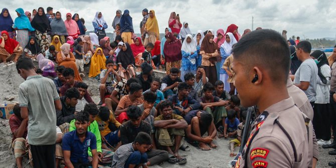 28 Pengungsi Rohingya Kabur dari Kamp Aceh Besar dengan Cara Panjat ...