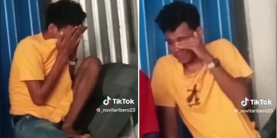Sang Ibunda Meninggal, Pria Ini Nangis Tersedu-sedu Tak Bisa Pulang ... Sang Ibunda Meninggal, Pria Ini Nangis Tersedu-sedu Tak Bisa Pulang ...