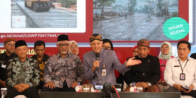 Bertemu Komisi II DPR, Ganjar Bahas Pelurusan Sejarah hingga Penentuan Batas Wilayah | merdeka.com